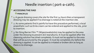 Port a-cath | PPTX