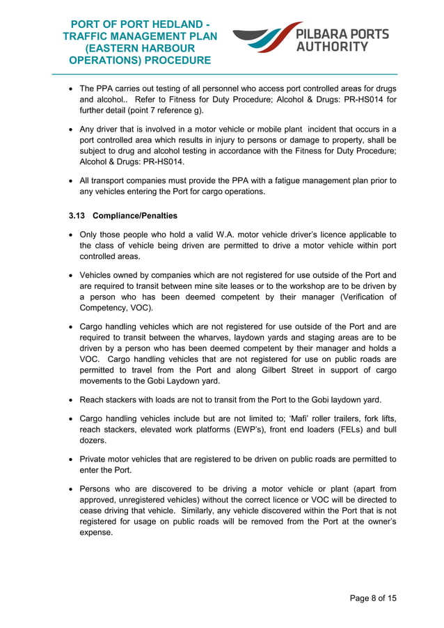 Port of-port-hedland-traffic-management-plan-(eastern-harbour ...