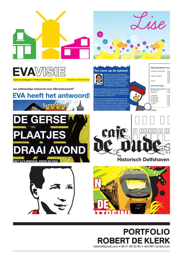 Portfolio Robert de Klerk | PDF