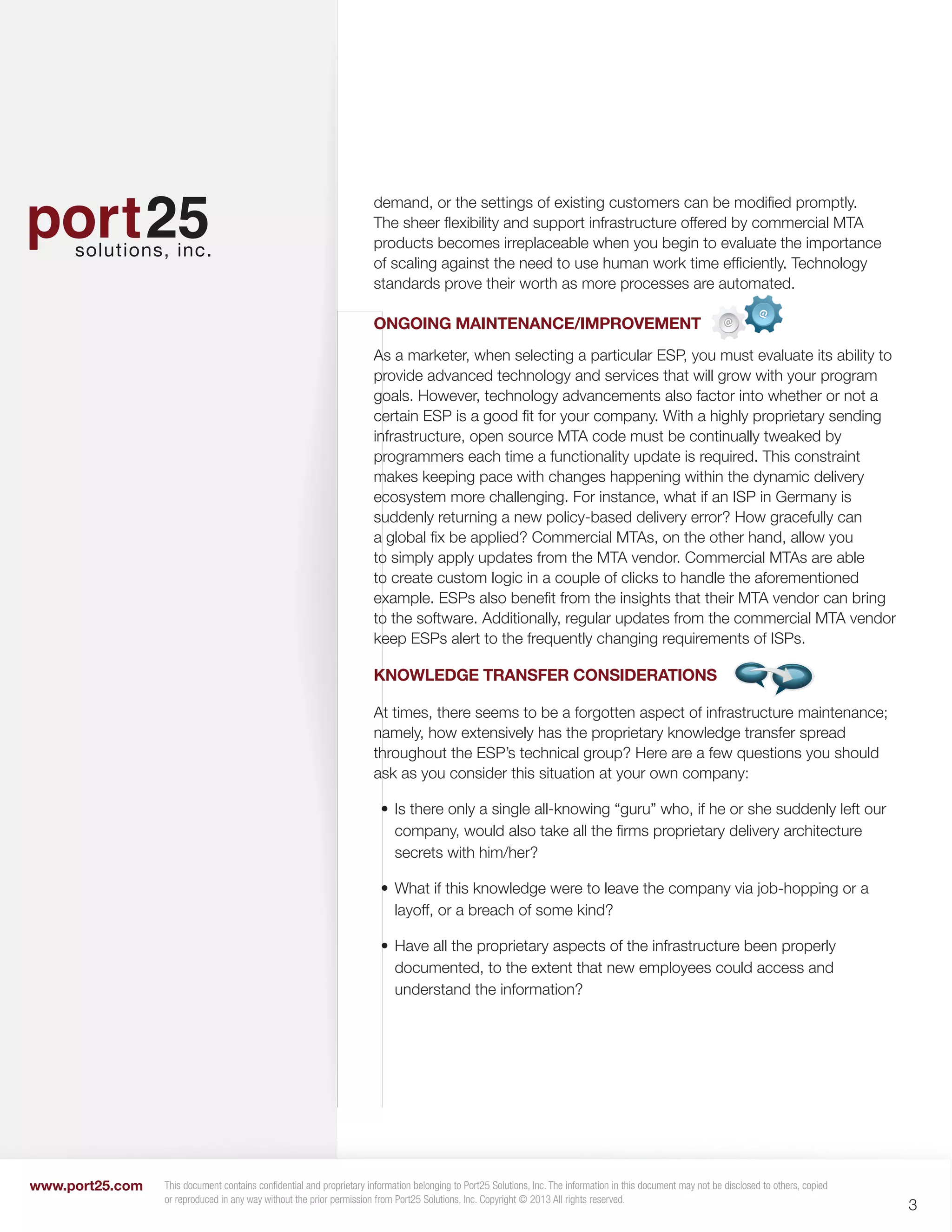 Email Infrastructure: Open Source vs. Commercial MTAs | PDF