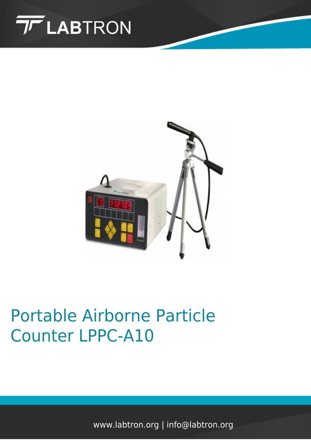 Portable-Airborne-Particle-Counter | PDF