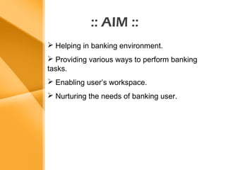 Portable Banking System | PPT