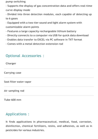 Portable-Multi-Gas-Detector laboratory equipment | PDF