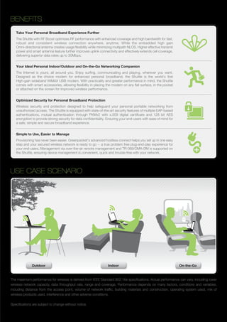 Portable wimax modem | PDF