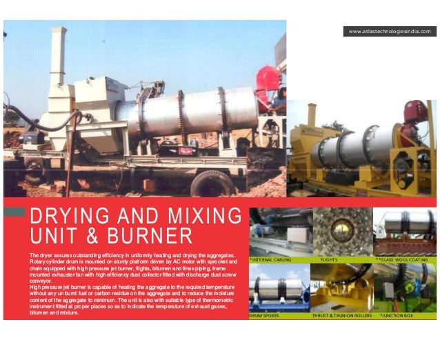 Portable asphalt plant manufacturer and exporter – atlas technologies | PDF