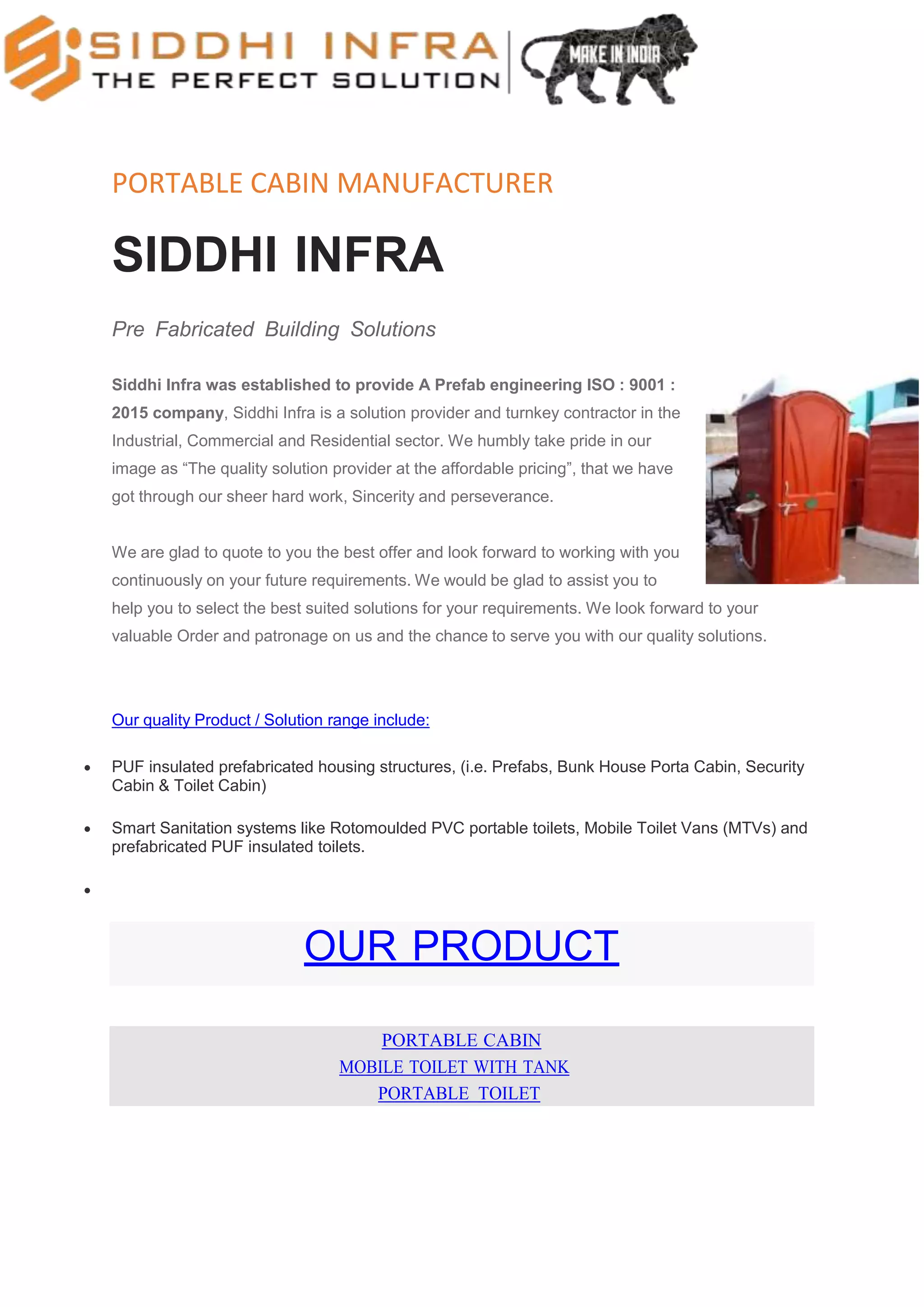 PORTABLE CABIN MANUFACTURER.docx