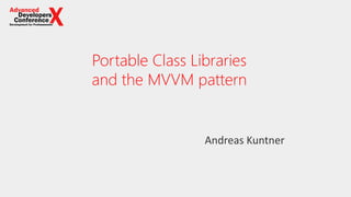 Portable Class Libraries and MVVM | PDF | Programming Languages | Computing