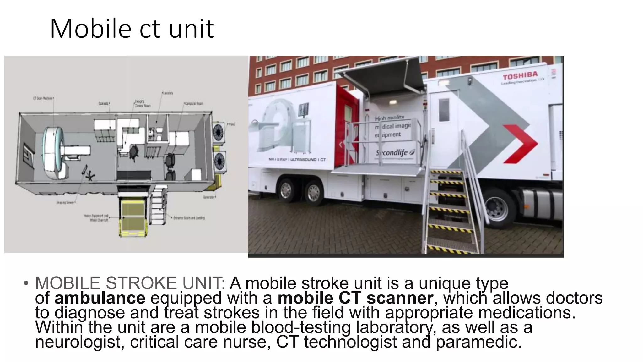 Portable ct mobile ct | PPTX