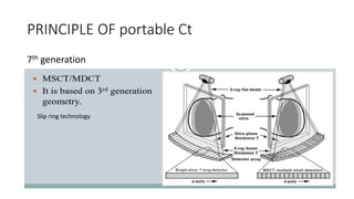 Portable ct mobile ct | PPTX