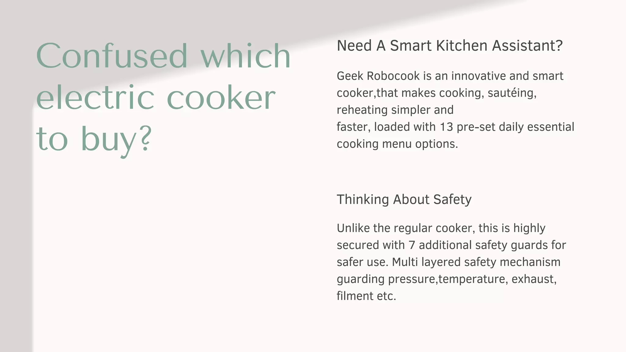 Portable electric cooker | PPT