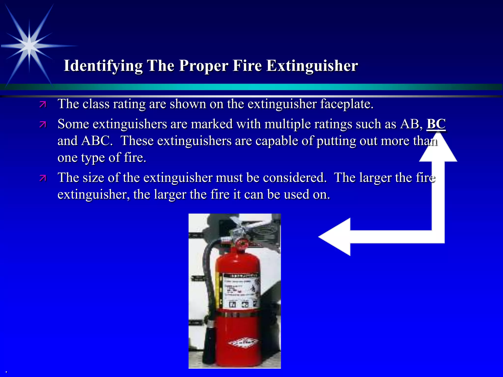Portable fire extinguishers | PPSX