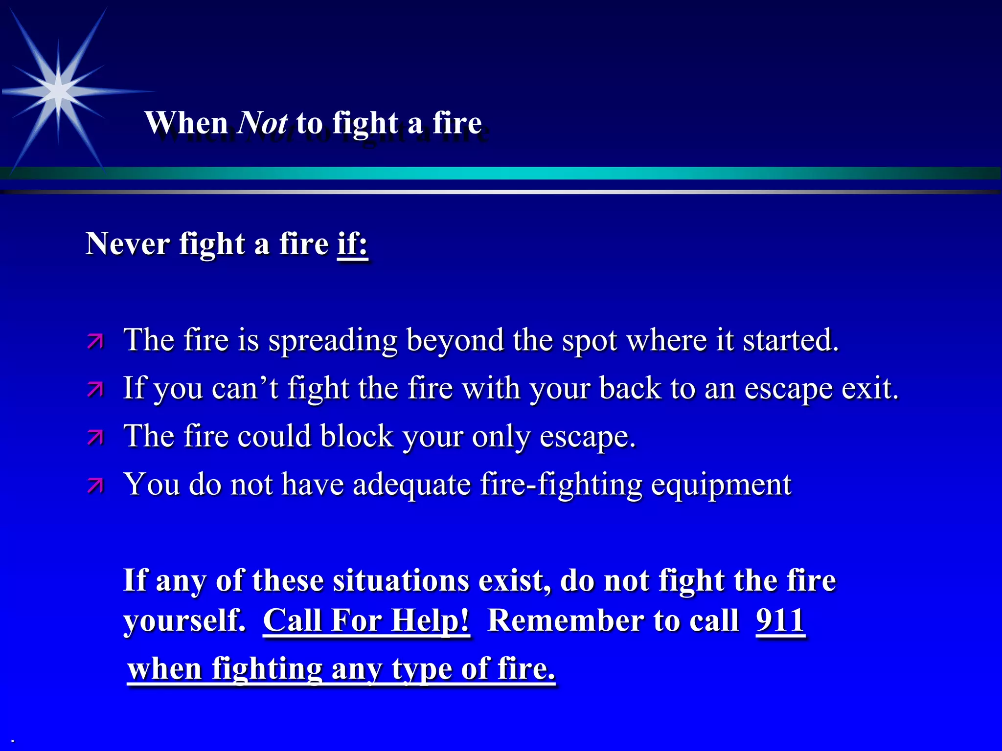 Portable fire extinguishers | PPSX