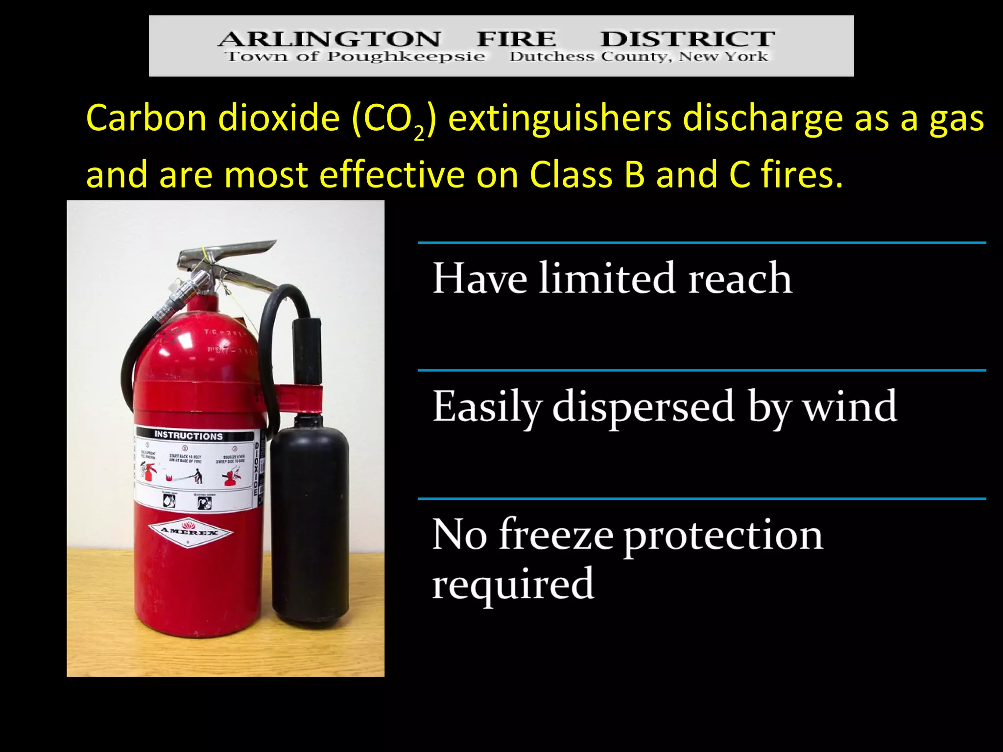 Portable fire extinguishers | PPT
