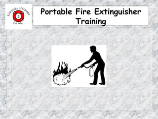 Portable fire extinguisher training | PPT