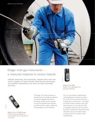 Portable Gas Detection From Drager | PDF
