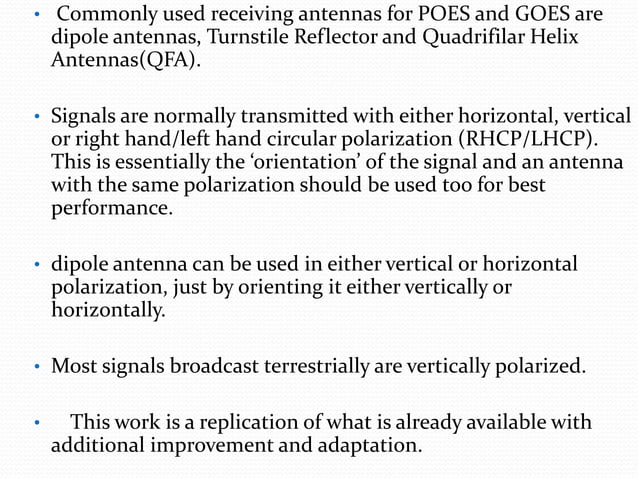 Portable Ground Receving Station | PPT