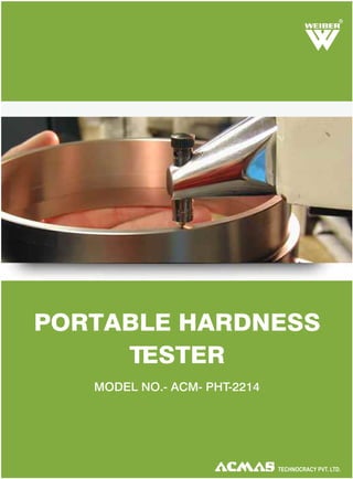 Portable Hardness Tester by ACMAS Technologies Pvt Ltd. | PDF