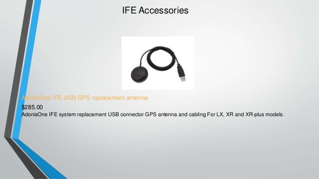 Portable ife system | AdonisOne | PPTX