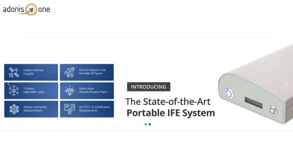 portable ife system | AdonisOne | PPT