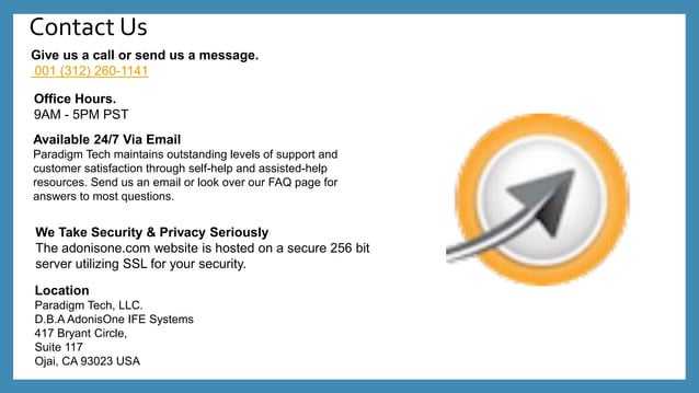 portable ife system | AdonisOne | PPT