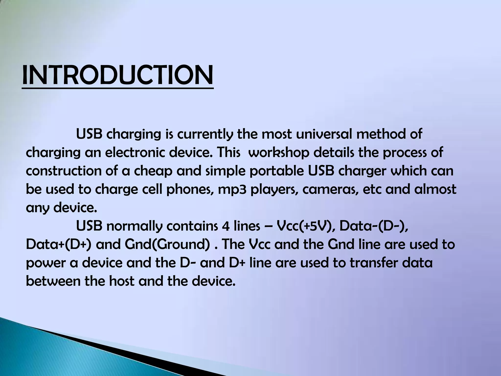 Portable mobile charger | PPTX