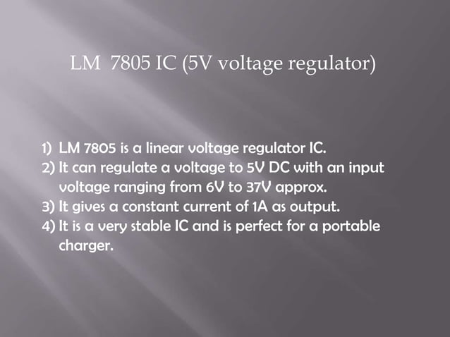 Portable mobile charger | PPTX | Consumer Electronics | Technology & Computing