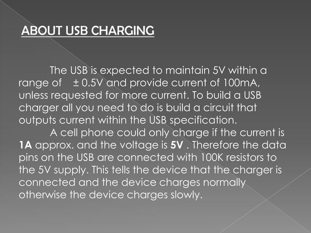 Portable mobile charger | PPTX | Consumer Electronics | Technology & Computing