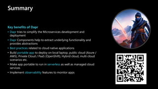 Portable Multi-cloud Applications with Dapr.pdf | Cloud Computing | Internet