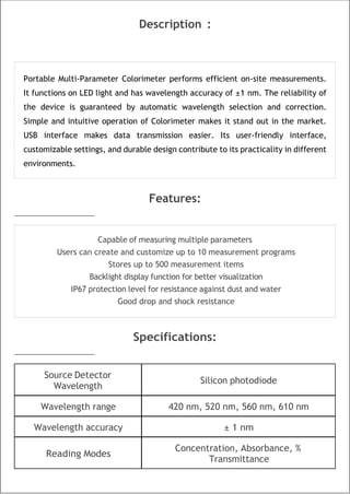 Portable Multi-Parameter Colorimeter.pdf