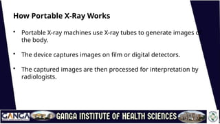 PORTABLE/MOBILE X RAY SLIDE SHARE PPTX.. | PPTX