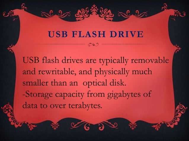 Portable storage | PPT