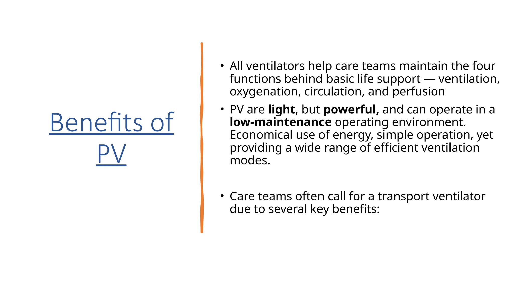 Portable ventilator for patient transfer | PPTX