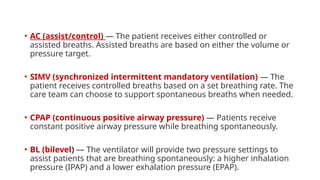 Portable ventilator for patient transfer | PPTX