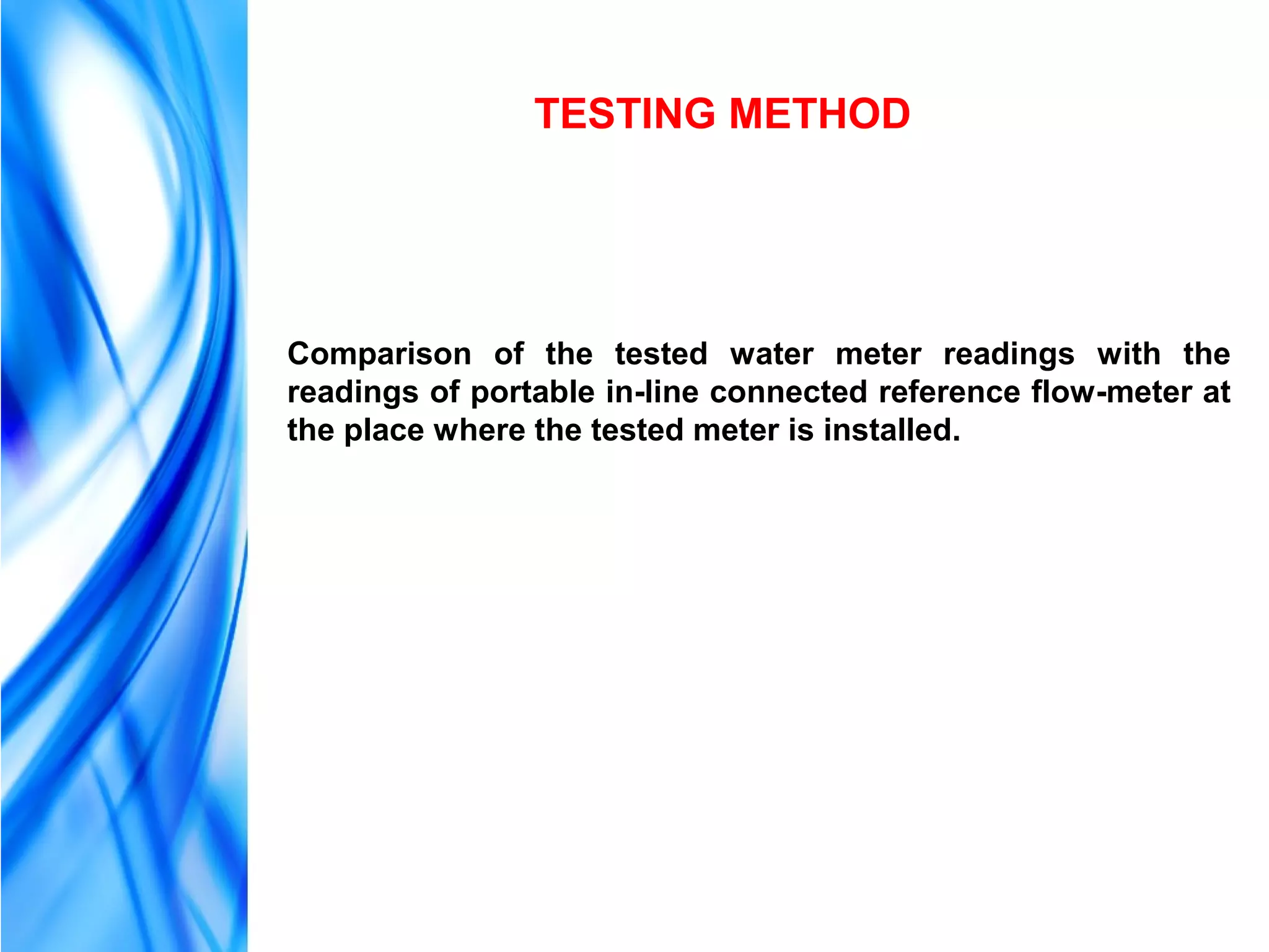Portable water meter test kit2 | PPT