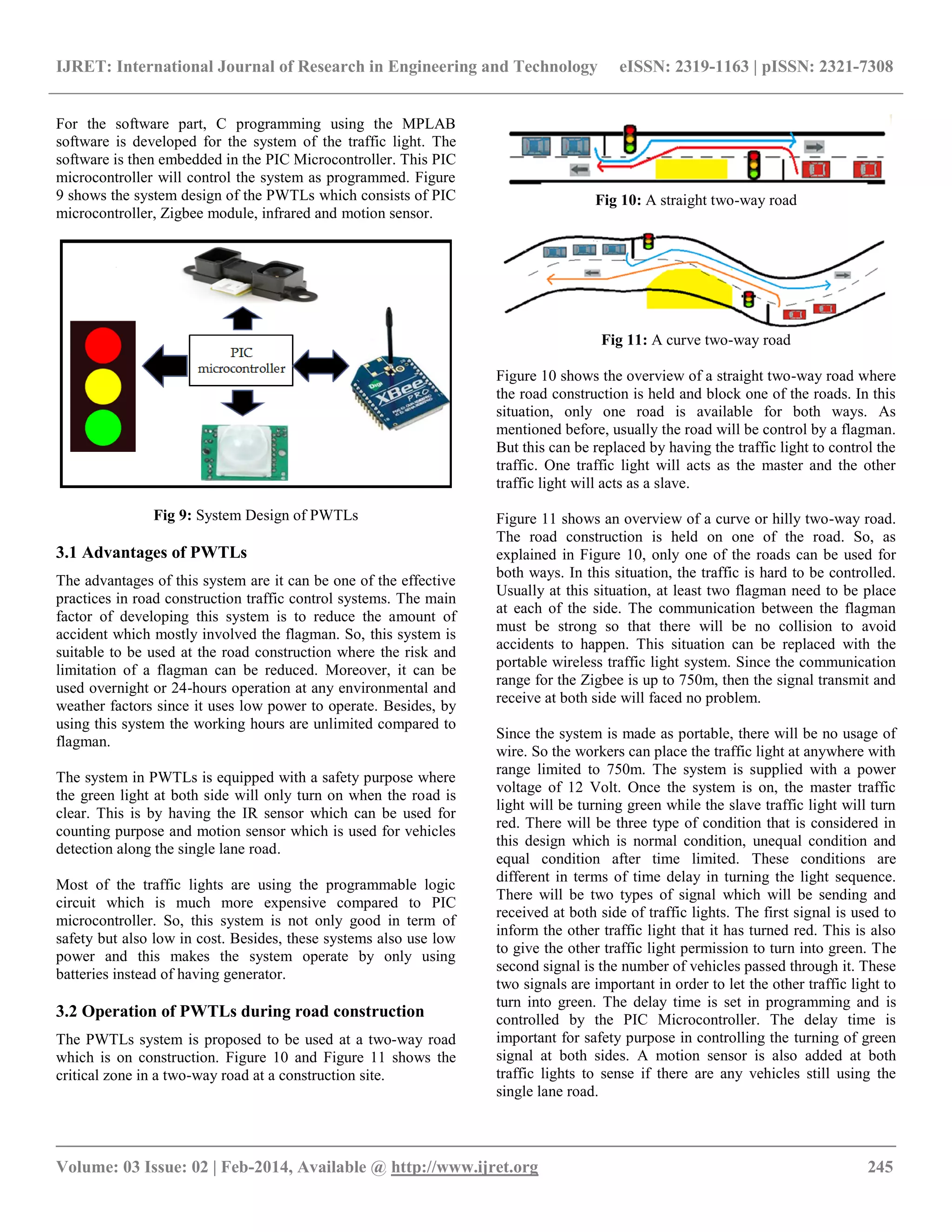 Portable wireless traffic light system (pwtls) | PDF