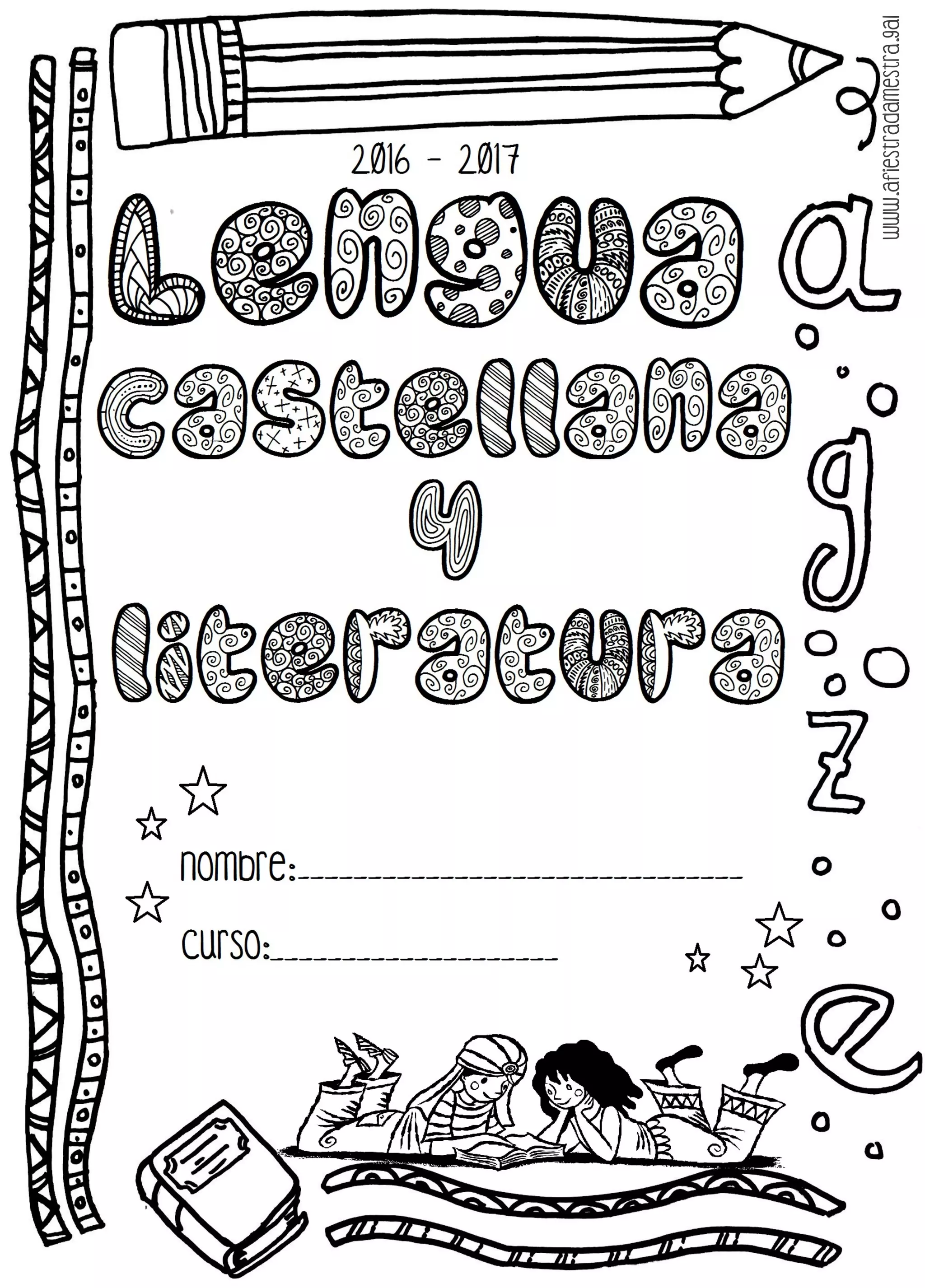 Portadas para carpetas, libretas ou ficheiros. | PDF