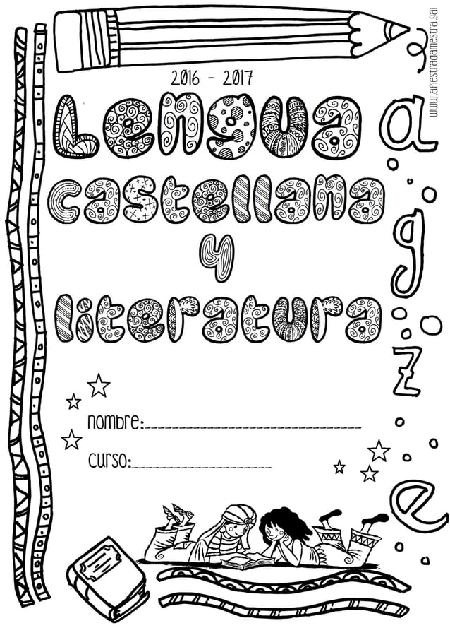 Portadas para carpetas, libretas ou ficheiros. | PDF