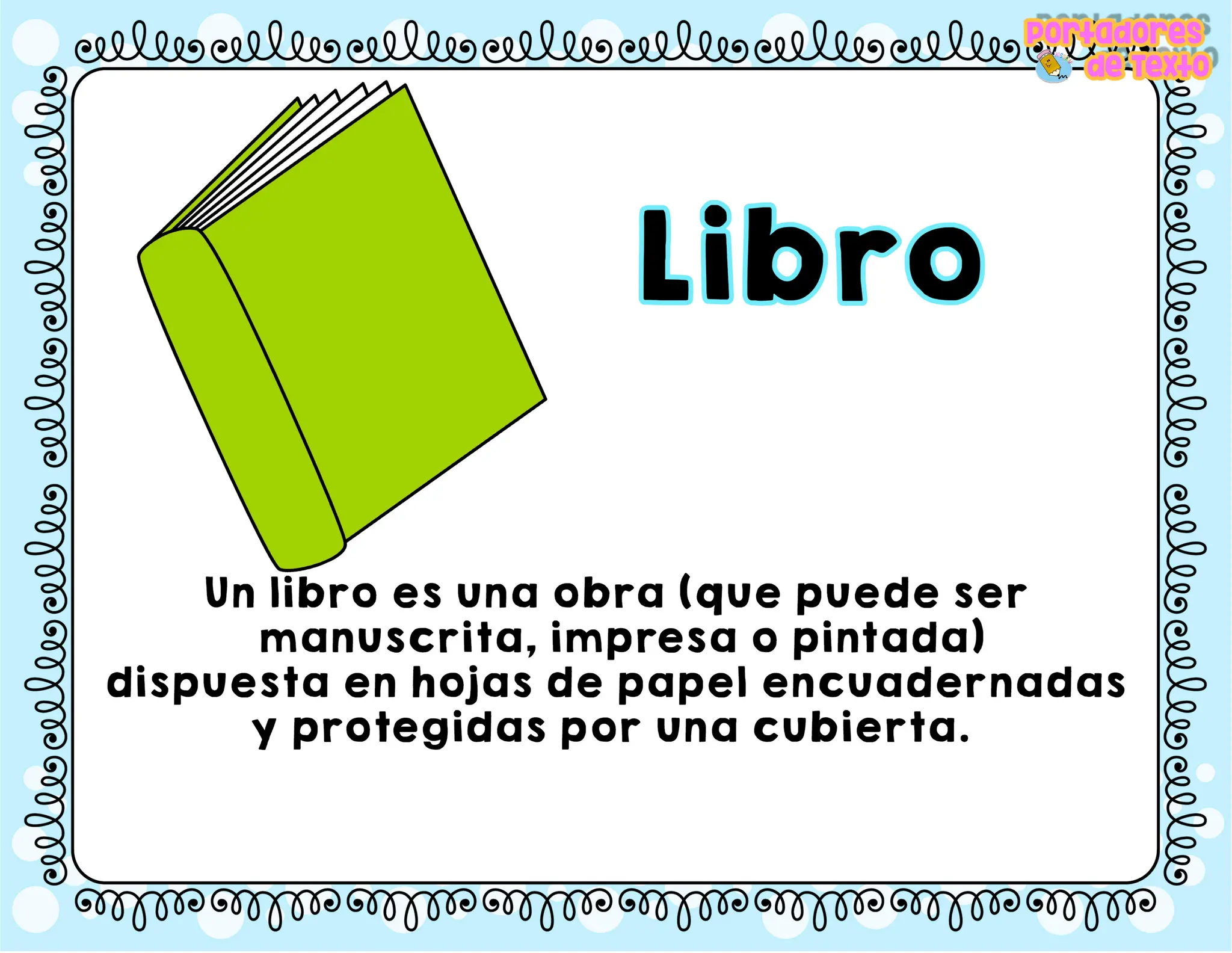Portadores de texto nivel preescolar .pdf