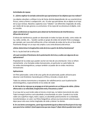 Portafolio unidad 4 - Óptica | DOCX