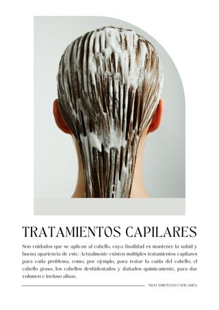 Portafolio de tratamientos y reestructuración capilar | PDF