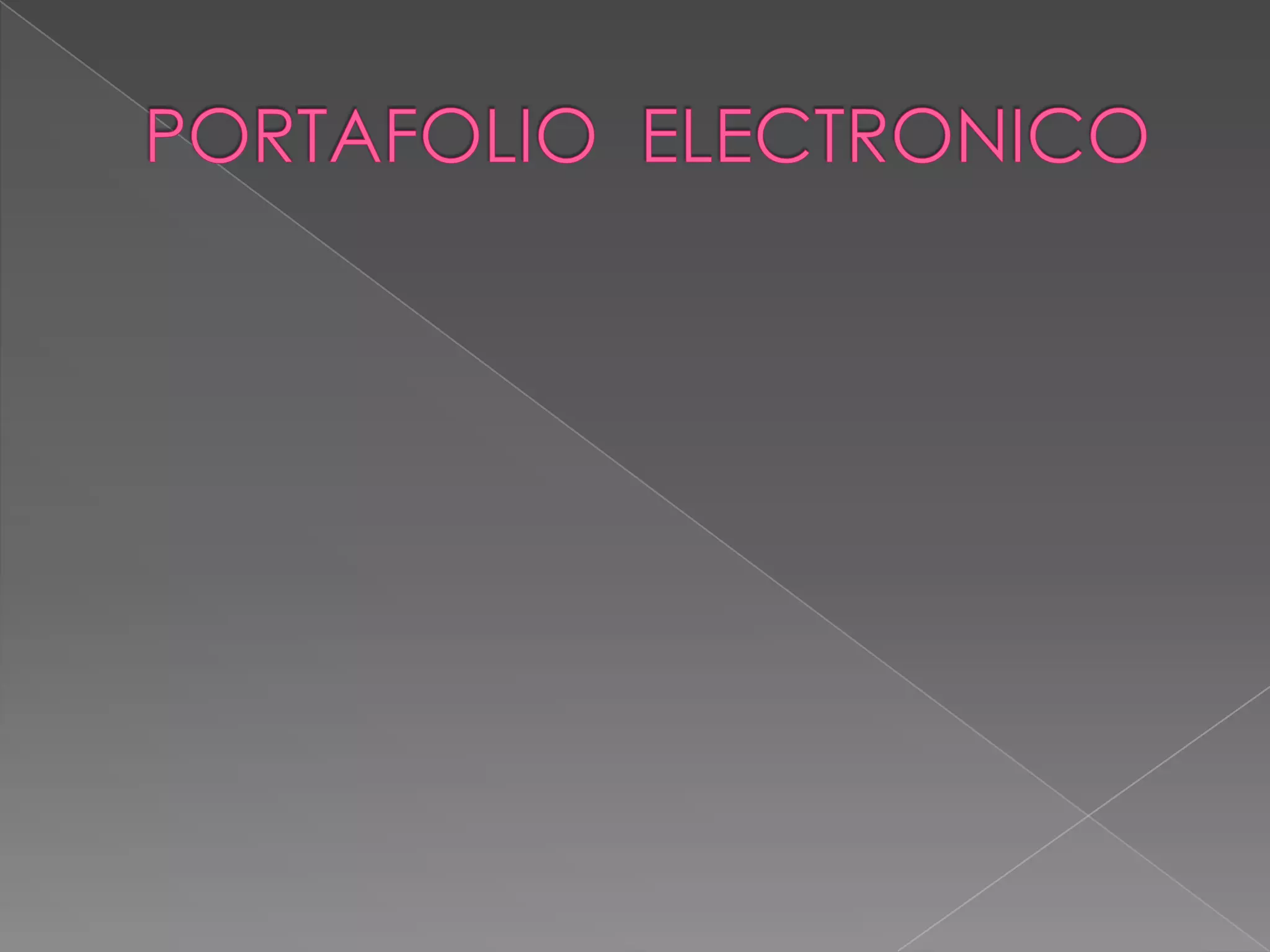 Portafolio electronico | PPTX