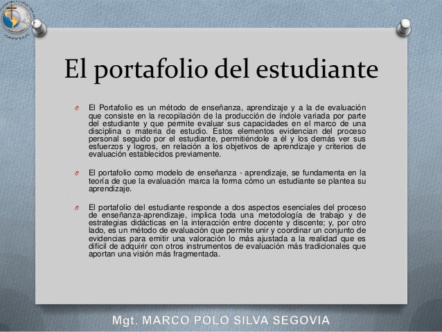 Un portafolio escolar - Imagui