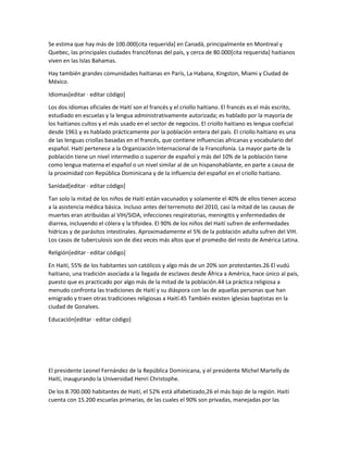 Portafolio haiti | PDF