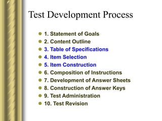 Multiple Choice Item Construction | PPT