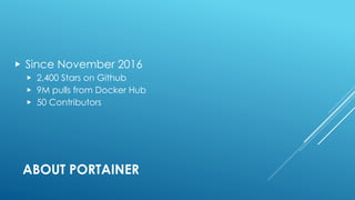 Portainer | PPTX