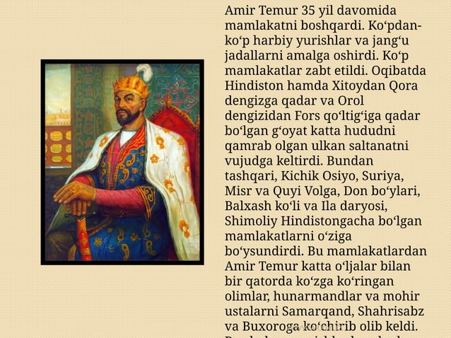 portal.guldu.uz-Amir Temur va Temuriylar davlati.pptx