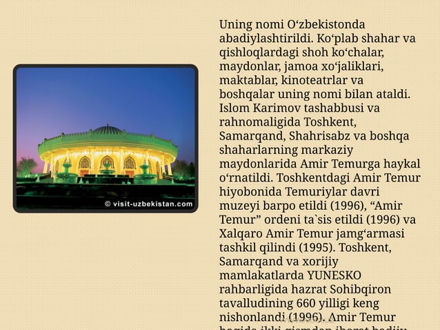 portal.guldu.uz-Amir Temur va Temuriylar davlati.pptx