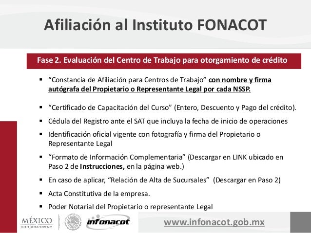 Portal afiliacion-infonacot