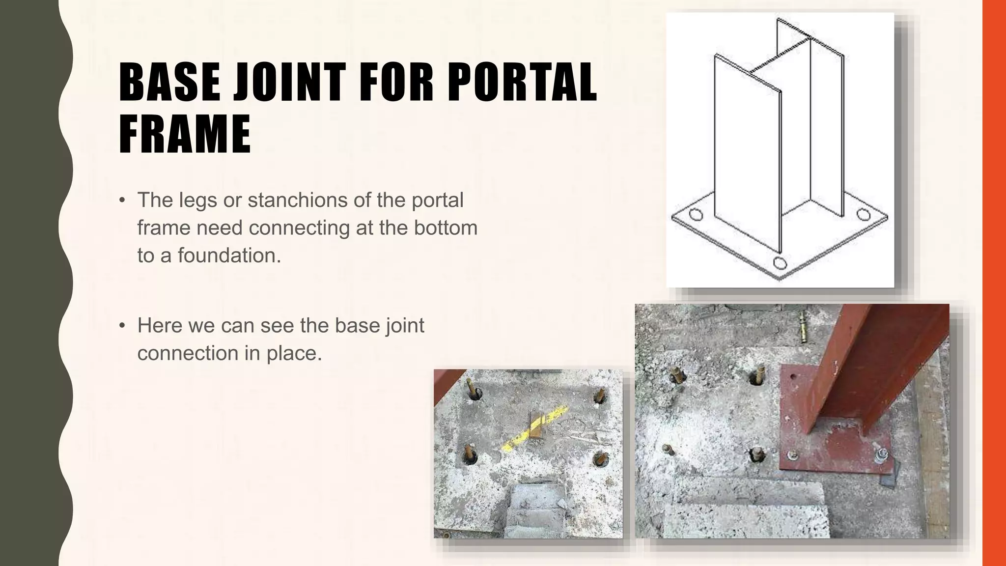 PORTAL FRAME- Structural systems | PPTX