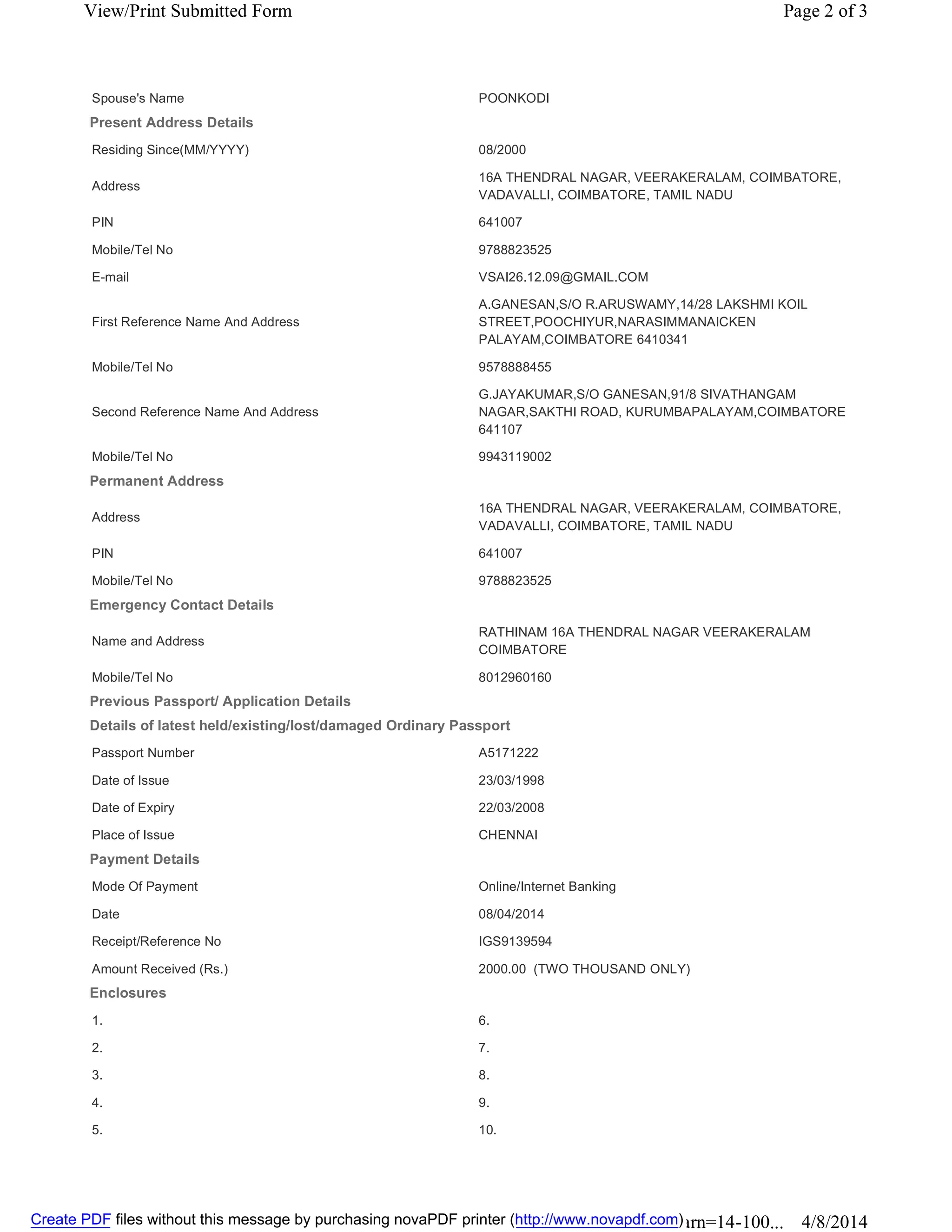Portal2.passportindia.gov.in app onlineproject_secure_vi | PDF